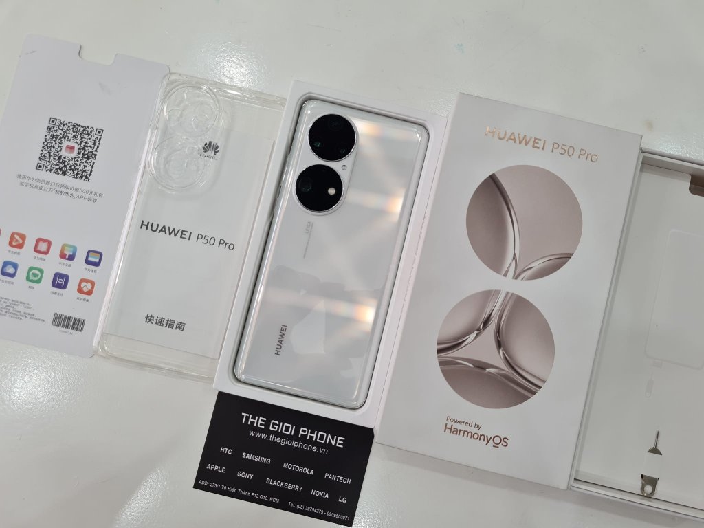 Huawei P50 Pro 8GB/256GB White - The Phone Shop