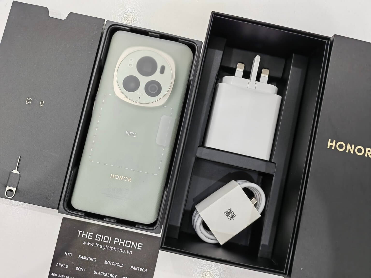 Honor Magic 6 Pro 12GB/512GB Green quốc tế nguyên seal - The Phone Shop