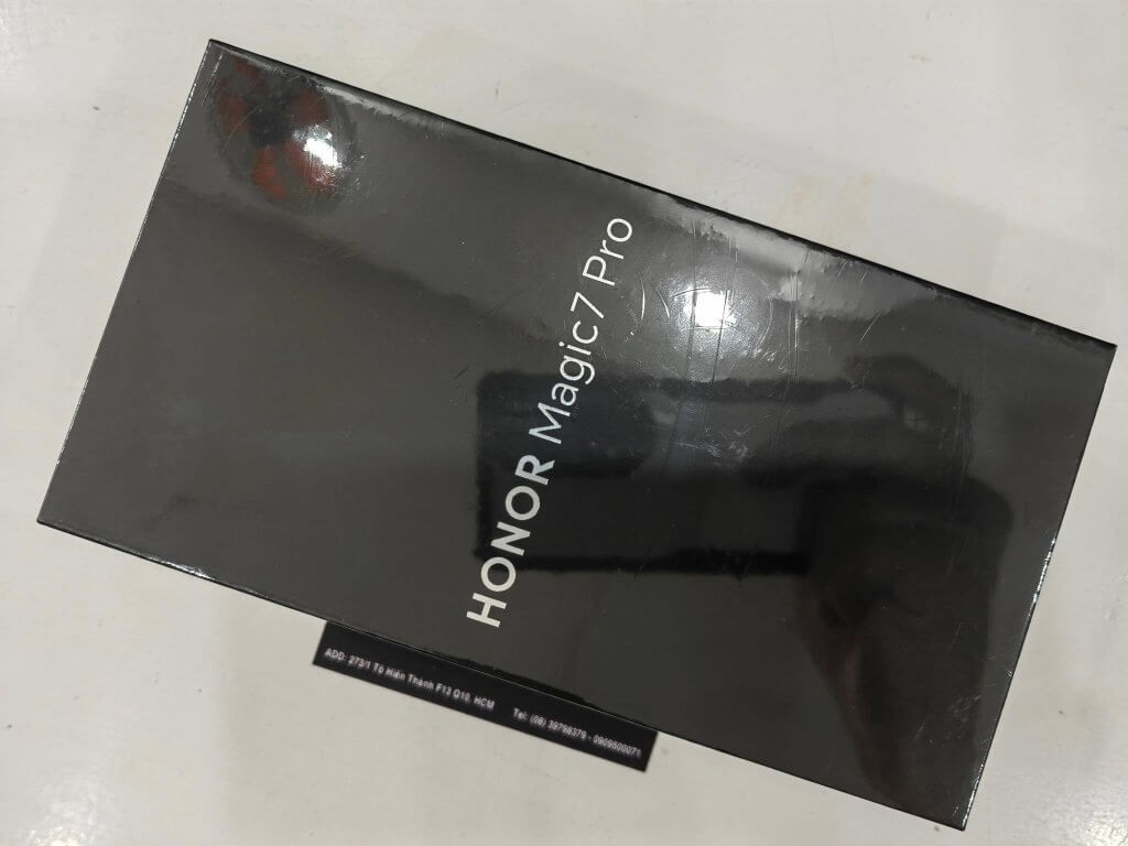 Honor Magic 7 Pro 12GB/512GB black quốc tế nguyên seal - The Phone Shop