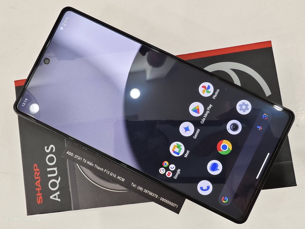 Sharp Aquos R9 Pro 12GB/512GB black quốc tế 2hand - The Phone Shop