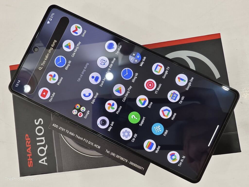 Sharp Aquos R9 Pro 12GB/512GB black quốc tế 2hand - The Phone Shop